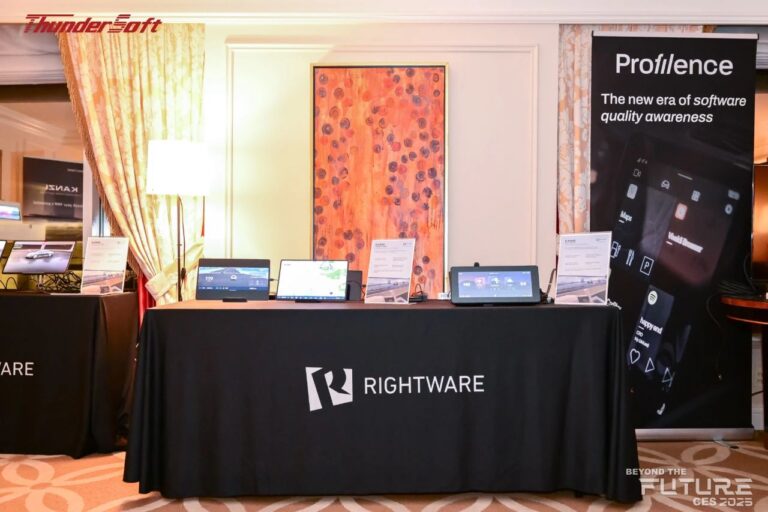 CES 2025丨中科创达旗下Rightware智能汽车方案重磅发布，引领沉浸式出行体验 - ThunderSoft | 中科创达